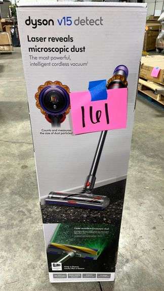 DYSON V15 DETECT CORDLESS VACUUM IN BOX - Earl's Auction Company