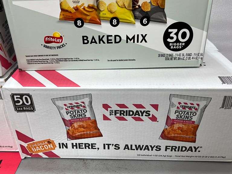 (5) BOXES OF ASSORTED INDIVIDUAL CHIP BAGS - SEE PHOTOS - Earl's ...