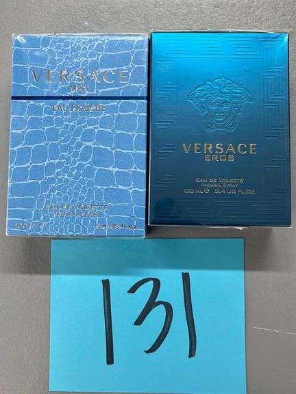 (2) NEW VERSACE COLOGNES IN BOX - Earl's Auction Company