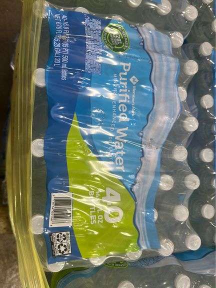 APPROX 48 PACKS OF MEMBERS MARK WATER BOTTLES - Earl's Auction Company