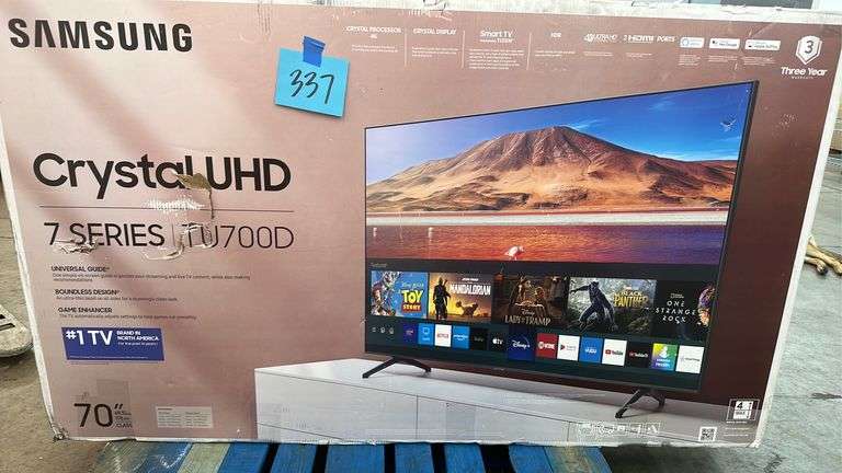 SAMSUNG 70" CRYSTAL UHD 7 SERIES TU700D 4K SMART TV IN BOX - Earl's ...