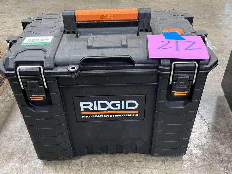 RIDGID PRO GEAR TOOL TOTE - Earl's Auction Company