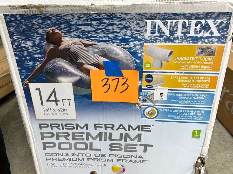 INTEX 14FT POOL SET IN BOX - Earl's Auction Company