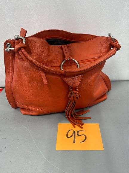 ORANGE PURSE - Earl's Auction Company