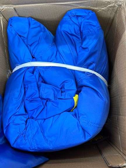 TORNADO CURVED SLIDE INFLATABLE IN BOX - Earl's Auction Company