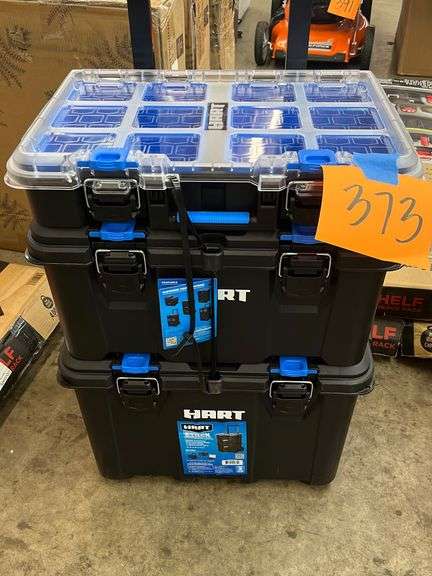 HART STACKABLE ROLLING TOOL TOTE SYSTEM - Earl's Auction Company