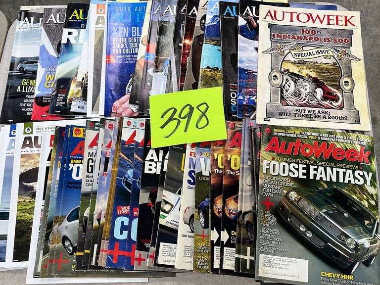 (50) AUTOWEEK MAGAZINES FROM THE 2000S & 2010S - Earl's Auction Company