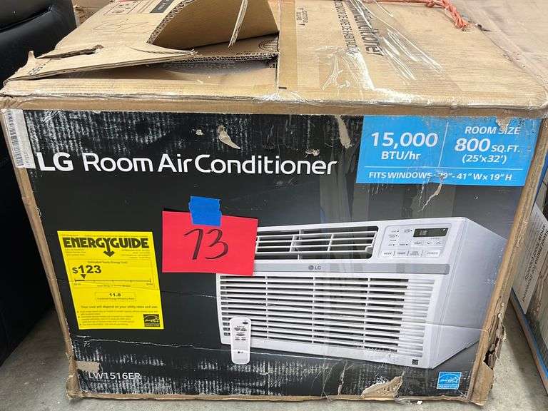 LG ROOM AIR CONDITIONER IN BOX - Earl's Auction Company