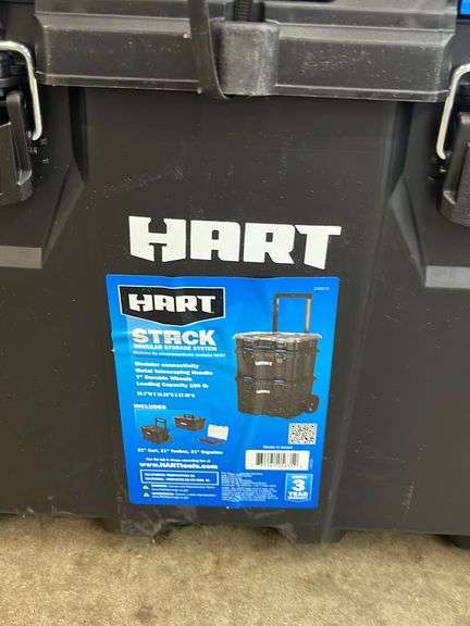 HART STACKABLE ROLLING TOOL TOTE SYSTEM - Earl's Auction Company