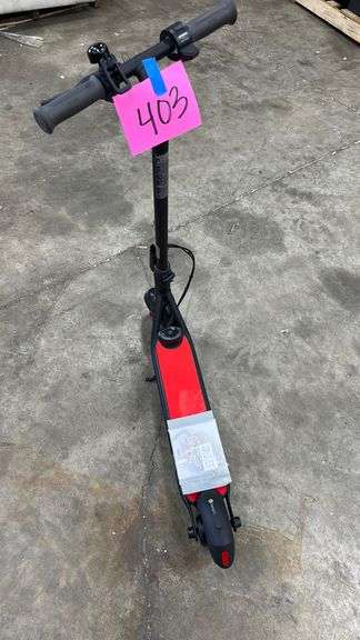 NEW SEGWAY NINEBOT C15 YOUTH ELECTRIC KICK SCOOTER - RED/BLACK - Earl's ...