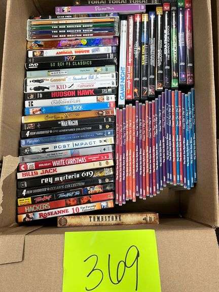 APPROX 50 ASSORTED DVDS - Earl's Auction Company