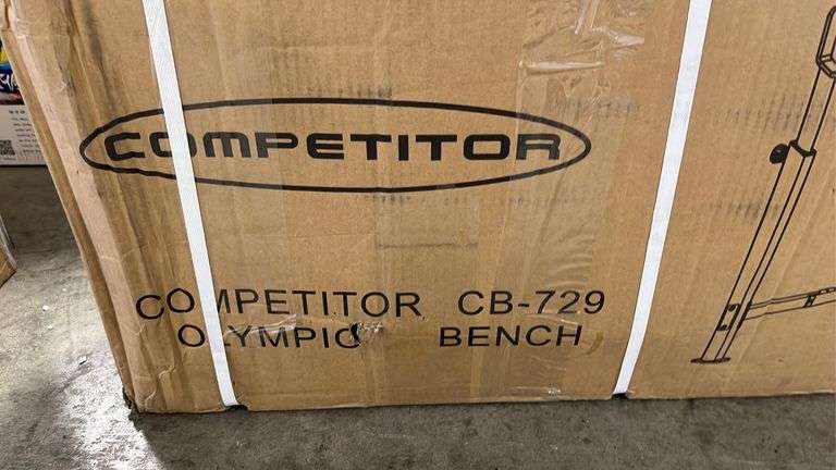 COMPETITOR OLYMPIC BENCH IN BOX - Earl's Auction Company