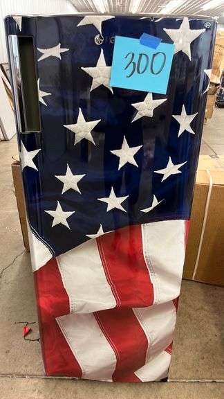AS IS - LG 6.9CU FT SINGLE DOOR AMERICAN FLAG REFRIGERATOR - Earl's ...