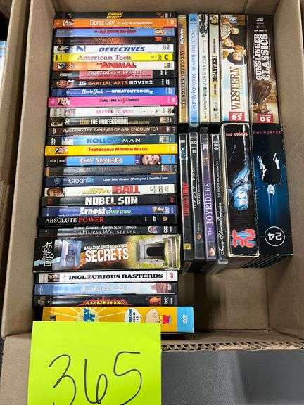 APPROX 50 ASSORTED DVDS - Earl's Auction Company