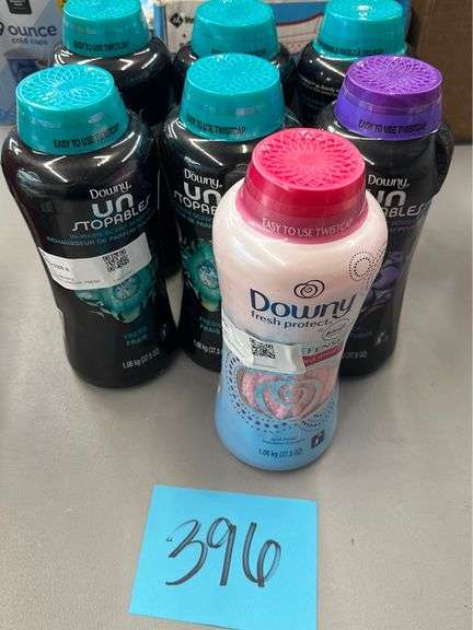 (7) CONTAINERS OF DOWNY UNSTOPPABLES - Earl's Auction Company