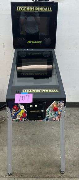 AT GAMES LEGENDS DIGITAL ELECTRIC PINBALL GAME - Earl's Auction Company