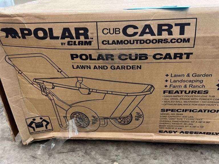 POLAR CUB CART IN BOX - Earl's Auction Company
