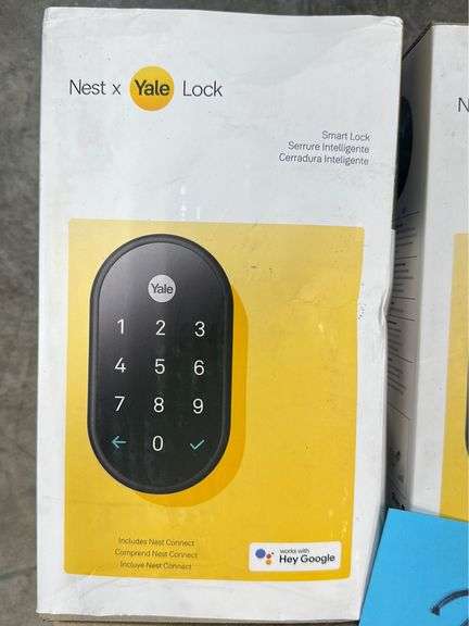 (2) NEXT x YALE DOOR LOCKS IN BOXES - Earl's Auction Company