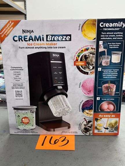 NINJA CREAMI BREEZE IN BOX - Earl's Auction Company