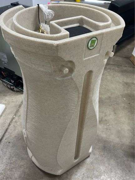 AS IS - TAN RAIN BARREL - Earl's Auction Company