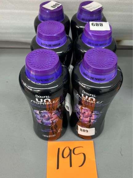 (6) CONTAINERS OF DOWNY UNSTOPPABLES - Earl's Auction Company