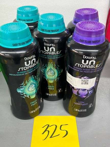 (5) CONTAINERS OF DOWNY UNSTOPPABLES - Earl's Auction Company