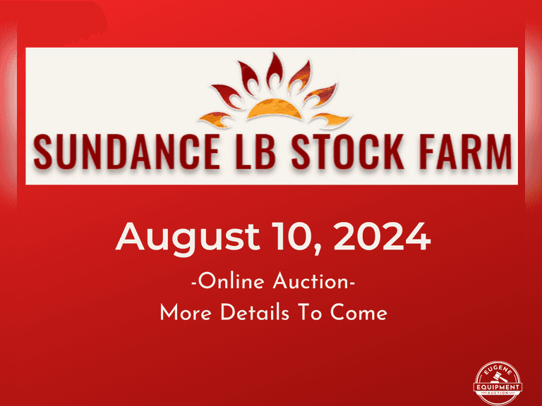 Eugene Equipment Auction