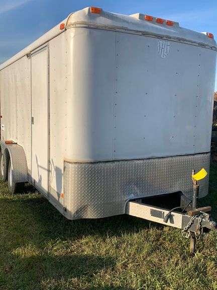 2006 INTERSTATE 14' BOX TRAIL ENCLOSED TRAILER - EK Auctioneers LLC