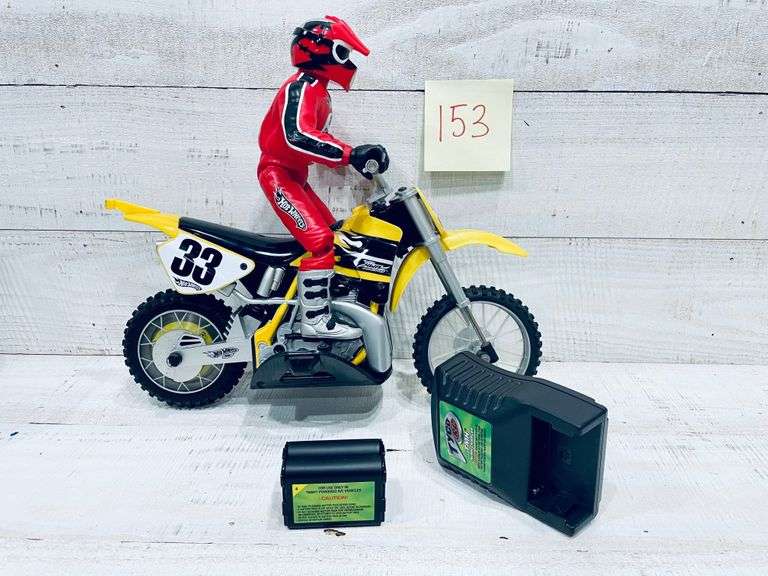 VINTAGE TYCO HOT WHEELS RC MOTORCYCLE - EK Auctioneers LLC
