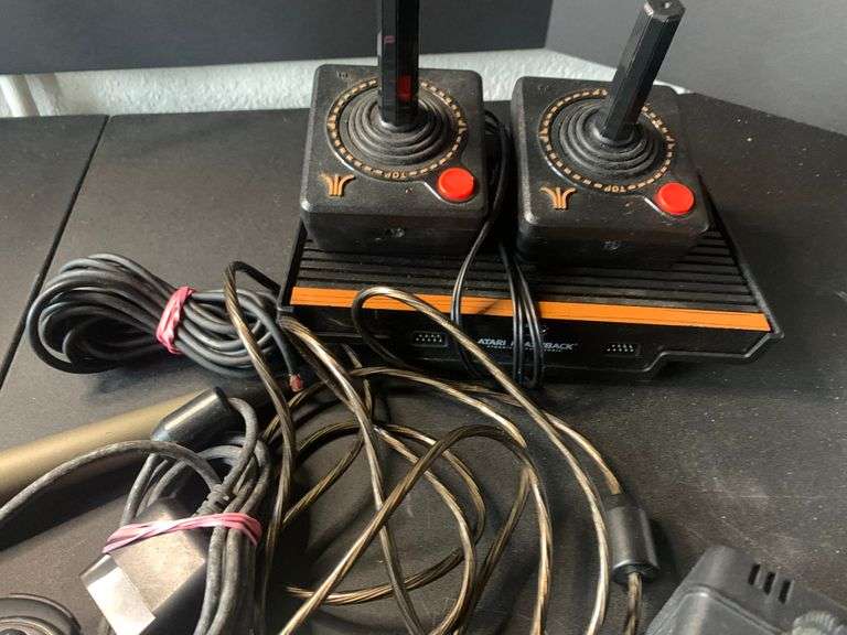 ATARI FLASHBACK CONSOLE W/ 2 CONTROLLERS, VIDEO GAME ACCESSORIES - EK Auctioneers LLC