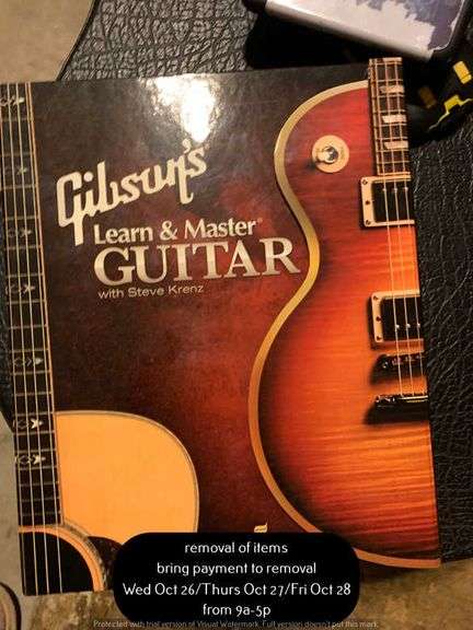 GIBSON'S LEARN & MASTER GUITAR DVD SET - EK Auctioneers LLC