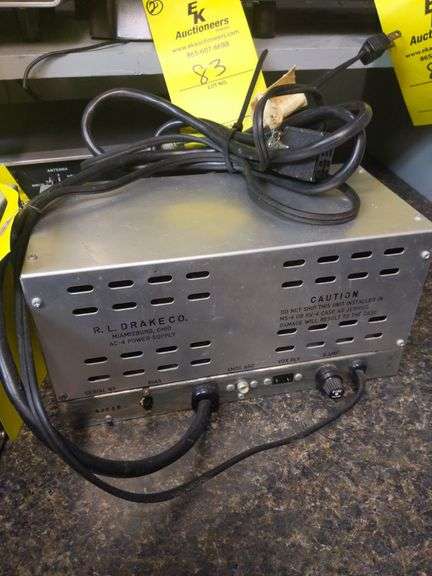 RL DRAKE AC-4 POWER SUPPLY - EK Auctioneers LLC