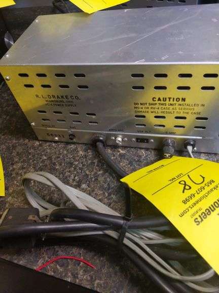 RL DRAKE AC-4 POWER SUPPLY - EK Auctioneers LLC