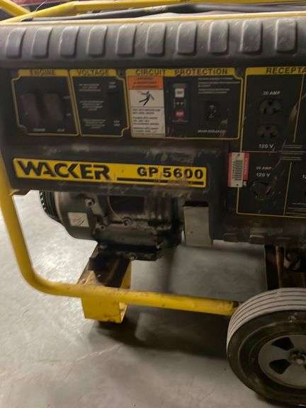 WACKER GP5600 GENERATOR - EK Auctioneers LLC