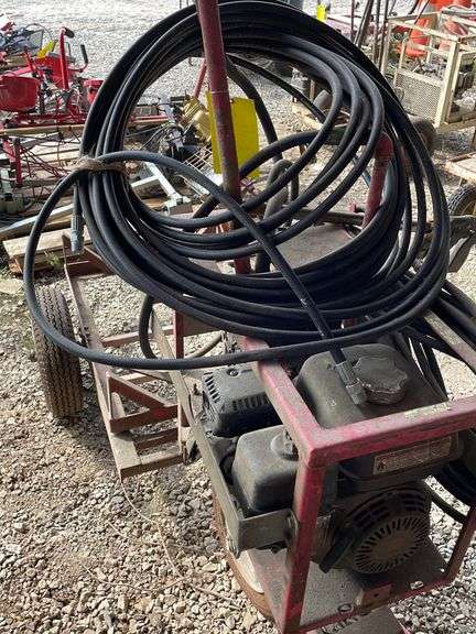 ALLEN PUMP SPRAYER W/ HONDA ENGINE ON CART - EK Auctioneers LLC