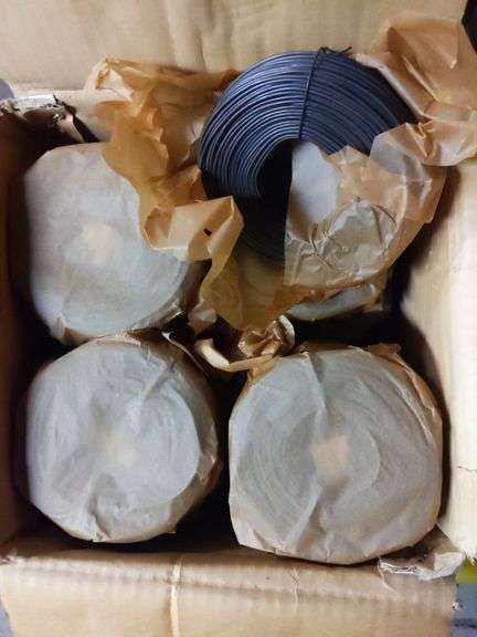 (5) BOXES COIL WIRE 16 GA 70LB BOX - EK Auctioneers LLC