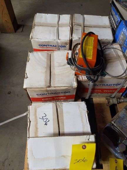 (5) BOXES COIL WIRE 16 GA 70LB BOX - EK Auctioneers LLC
