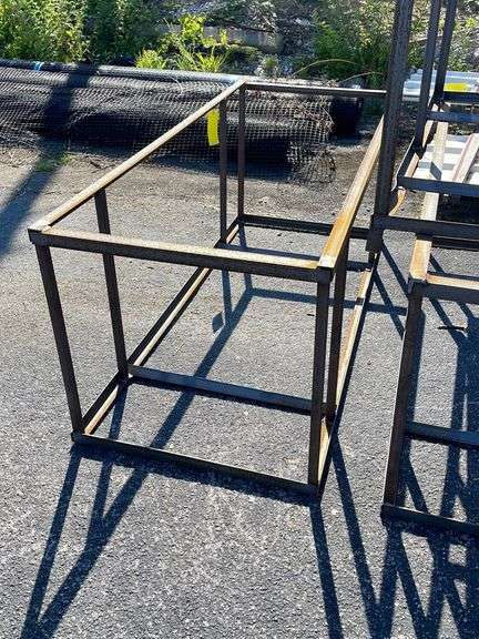3 ANGLE IRON CAGES/CRATES - EK Auctioneers LLC