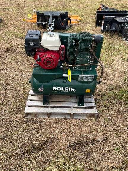 ROLAIR GAS POWERED AIR COMPRESSOR - EK Auctioneers LLC