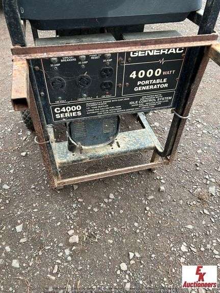 GENERAC 4000 WATT GENERATOR - EK Auctioneers LLC