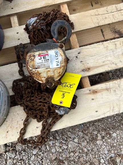 1TON JET CHAIN FALL - EK Auctioneers LLC