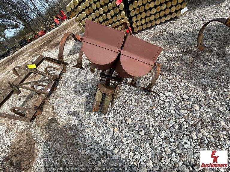 COVINGTON 1 ROW CULTIVATOR W/DOUBLE BOX PLANTER - EK Auctioneers LLC