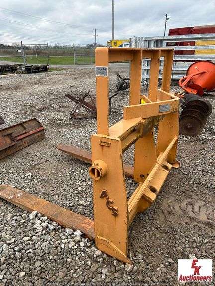 ACS PALLET FORKS FOR WHEEL LOADER - EK Auctioneers LLC