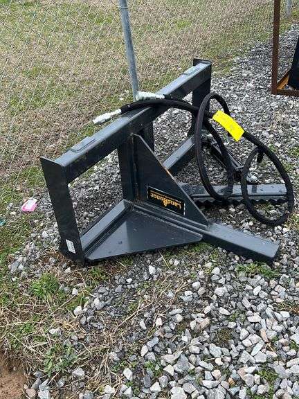 UNUSED SKIDSTEER TREE/STUMP PULLER - EK Auctioneers LLC