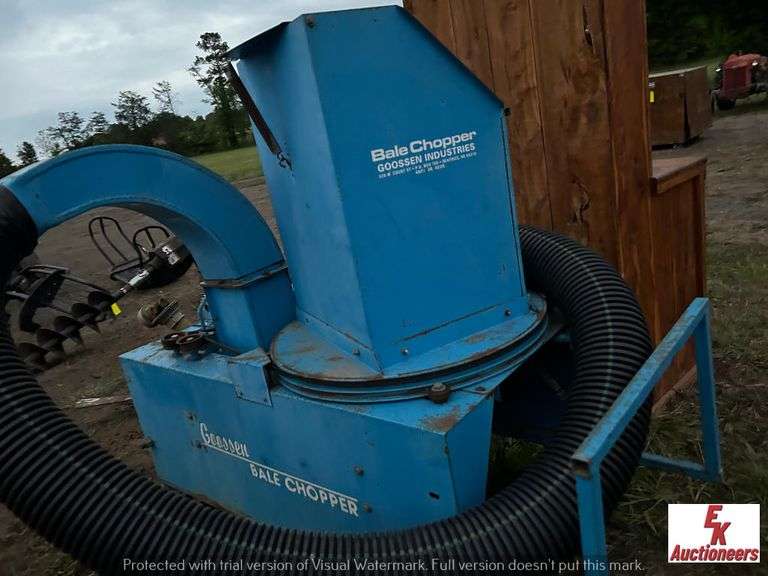 GOOSEN BALE CHOPPER-NON RUNNER - EK Auctioneers LLC