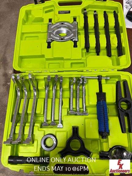 JMAC 10TON HYDRAULIC GEAR PULLER SET AND BEARING SEPARATOR - EK ...