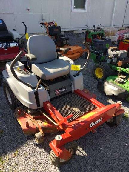 EXMARK QUEST 48" CUT ZERO TURN MOWER - EK Auctioneers LLC