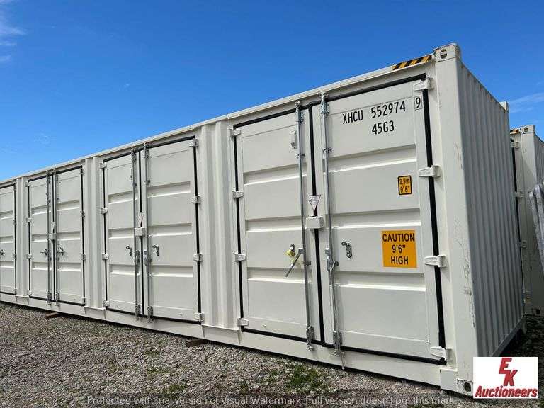 40' HQ SHIPPING CONTAINER - EK Auctioneers LLC