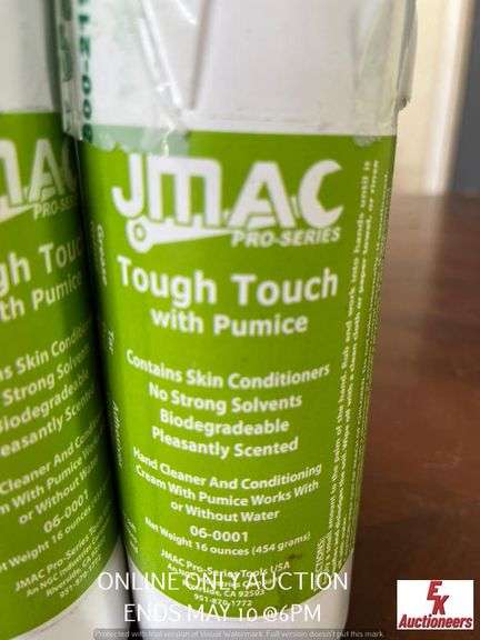 (9) BOTTLES PF JMAC TOUGH TOUCH WITH PUMICE HAND CLEANER - EK ...