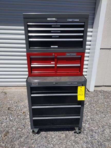 CRAFTSMAN STACKABLE 10 DRAWER TOOL BOX - EK Auctioneers LLC